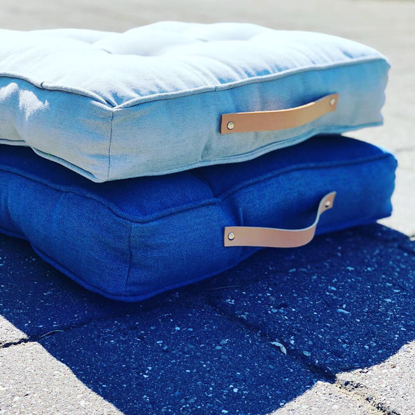 Zamora denim pude/hynde - Mørkblå – FEW Design